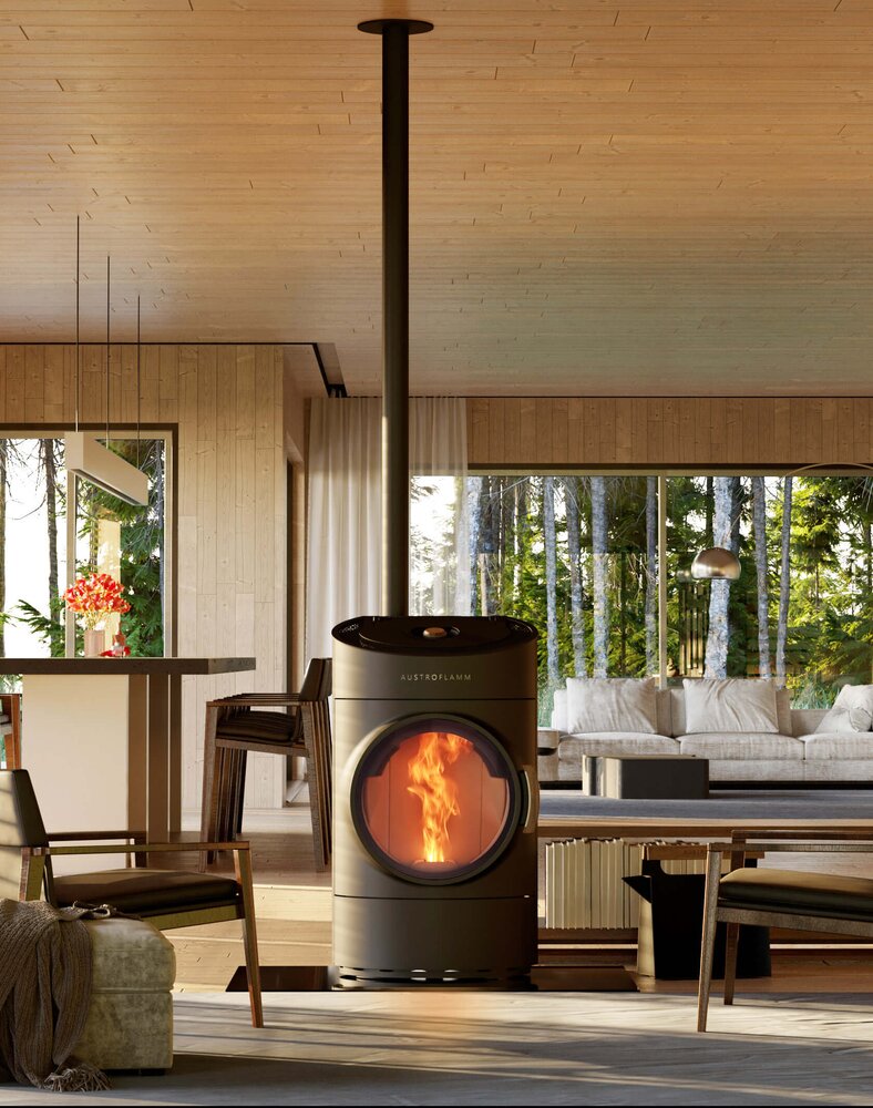 Pellet stove from Austroflamm