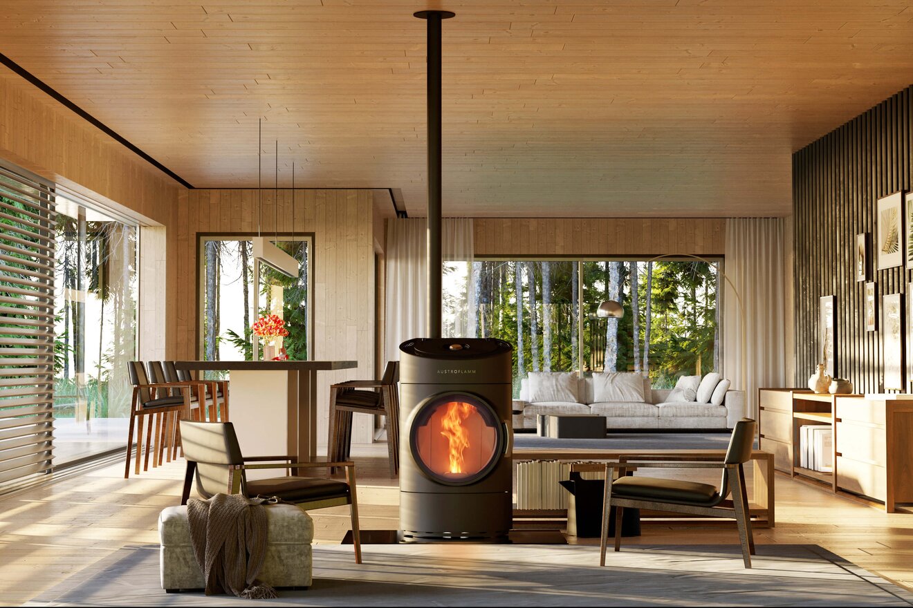 Pellet stoves: cozy and sustainable