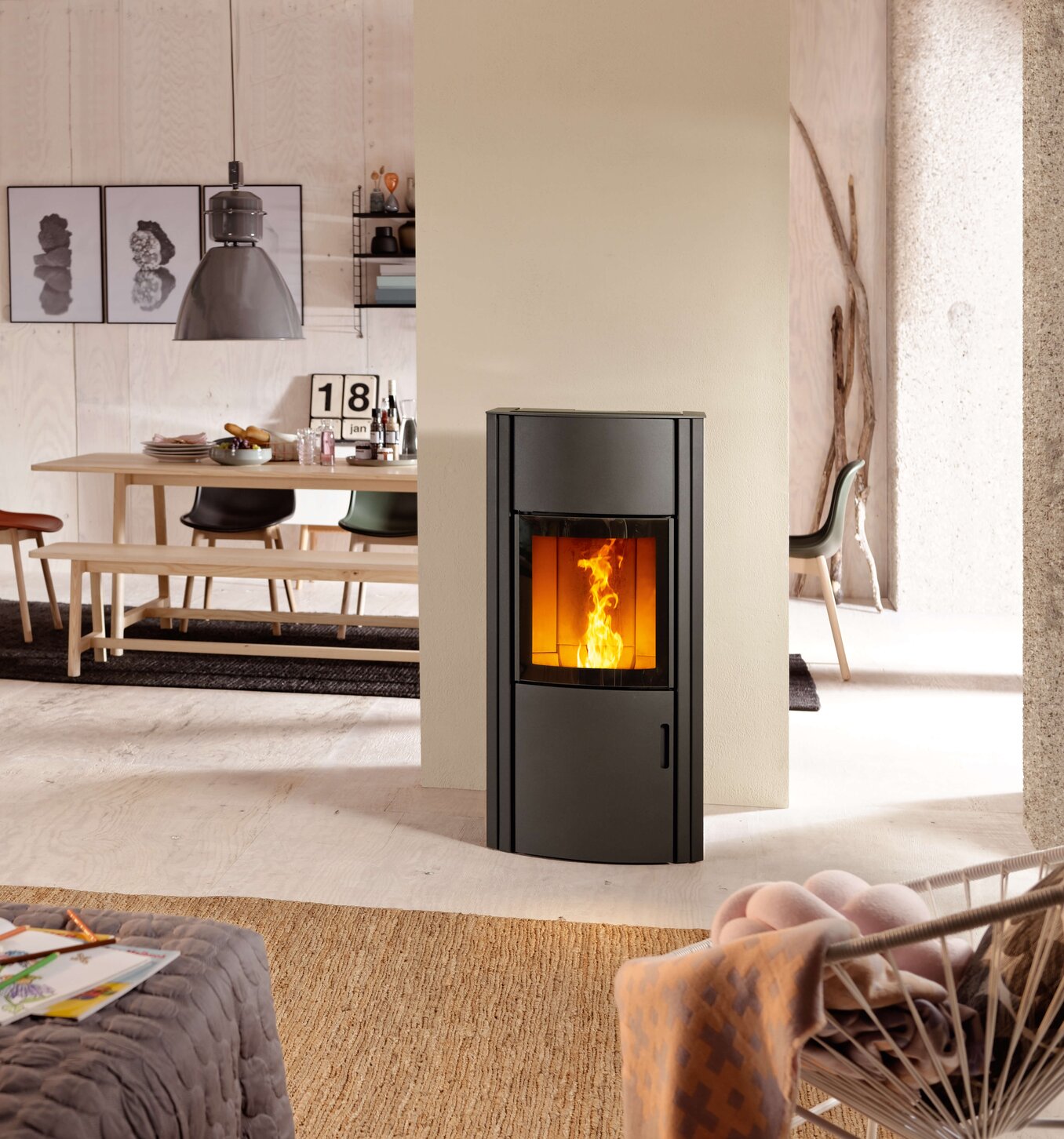 Pelletöfen: Gemütlich und nachhaltig